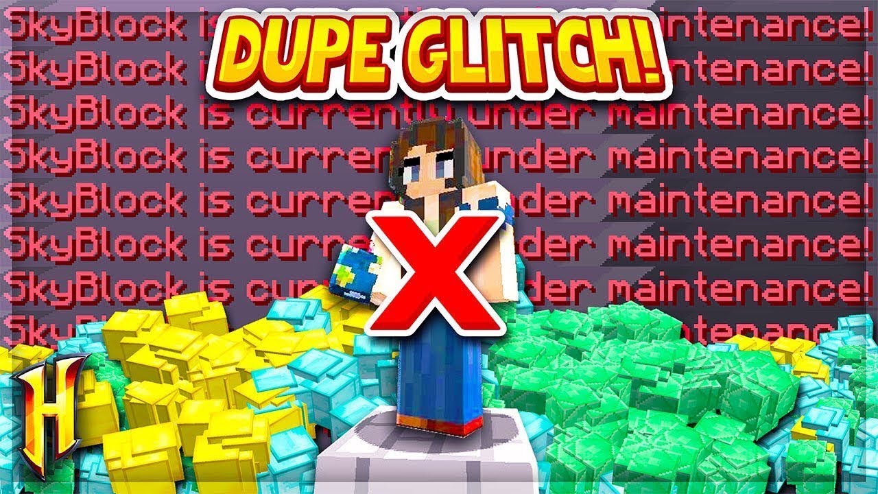 Hypixel Skyblock Dupe Glitch I MOD In Description I 100% Working! I Undetectable! - YouTube