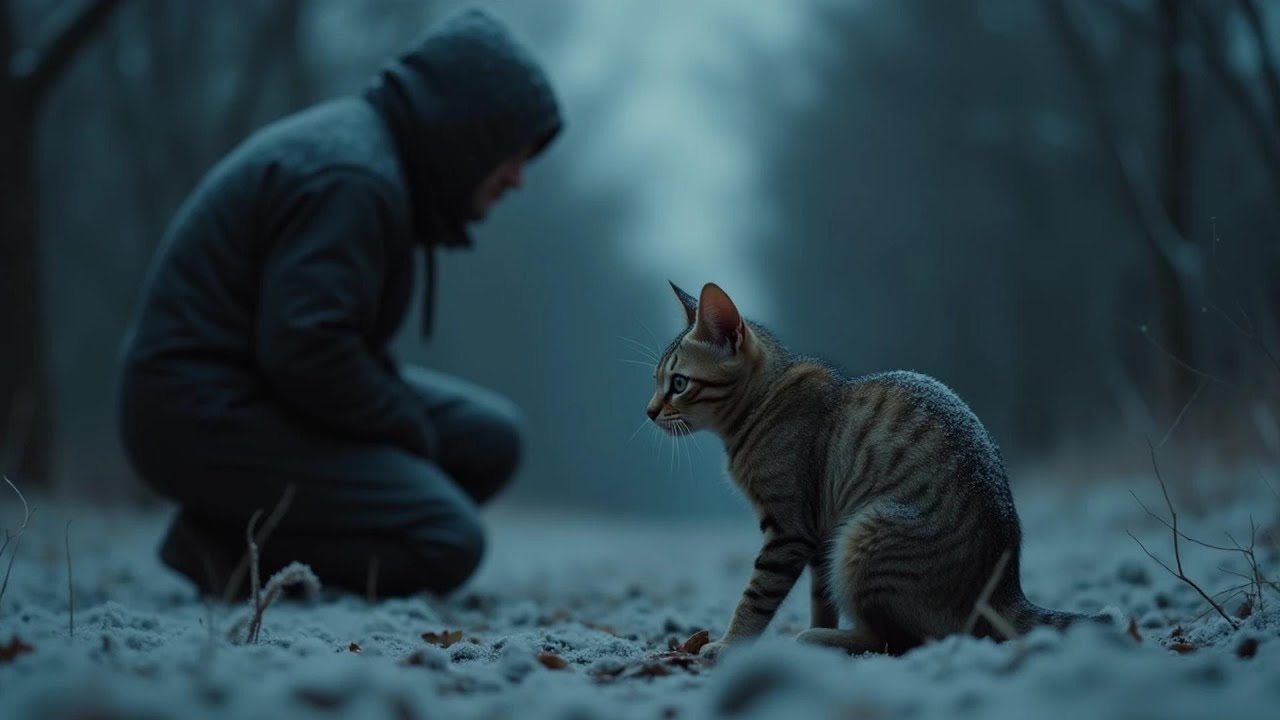 Frozen Cat In The Snow Can It Survive A Story That Will Move You To ...