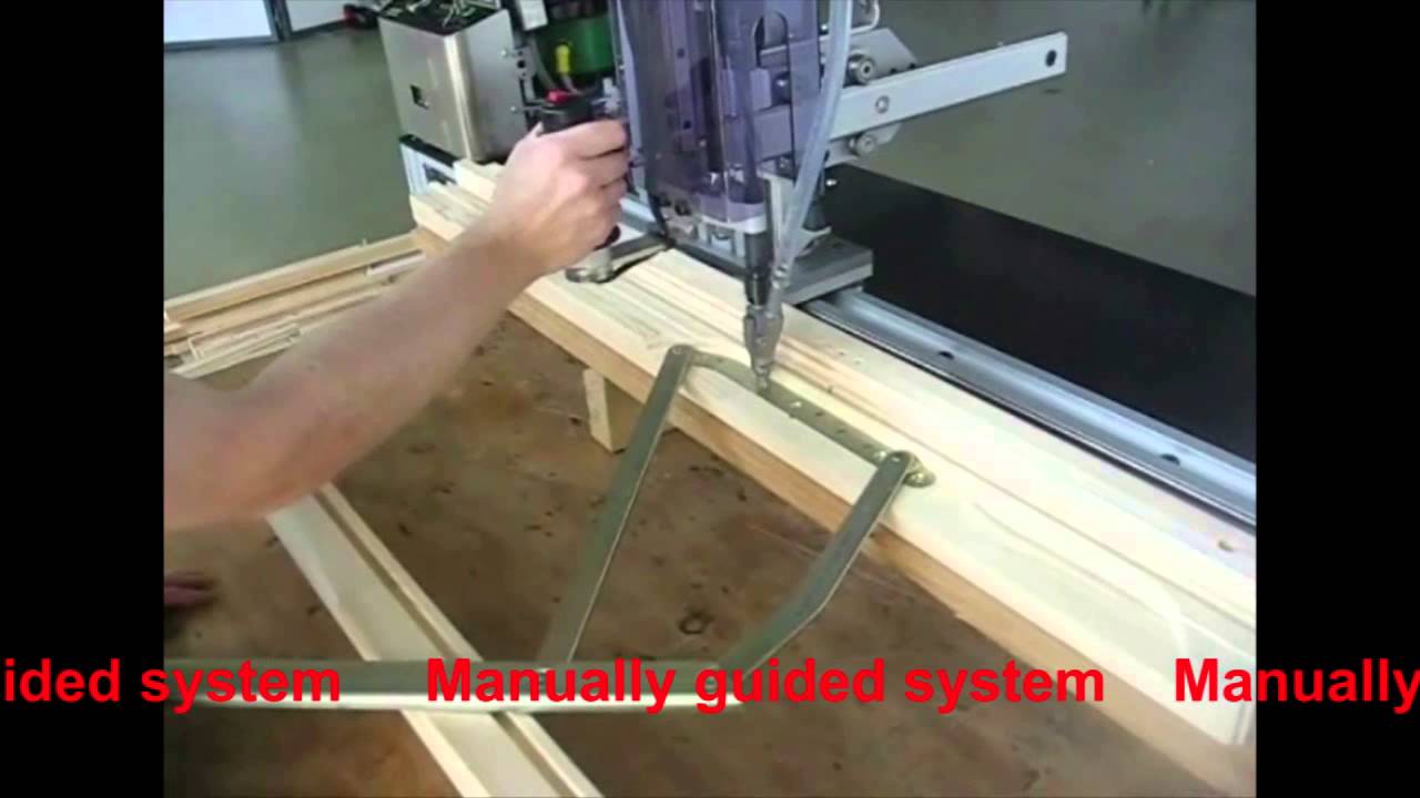 Solutions for wood industry and windows frames assembly - YouTube