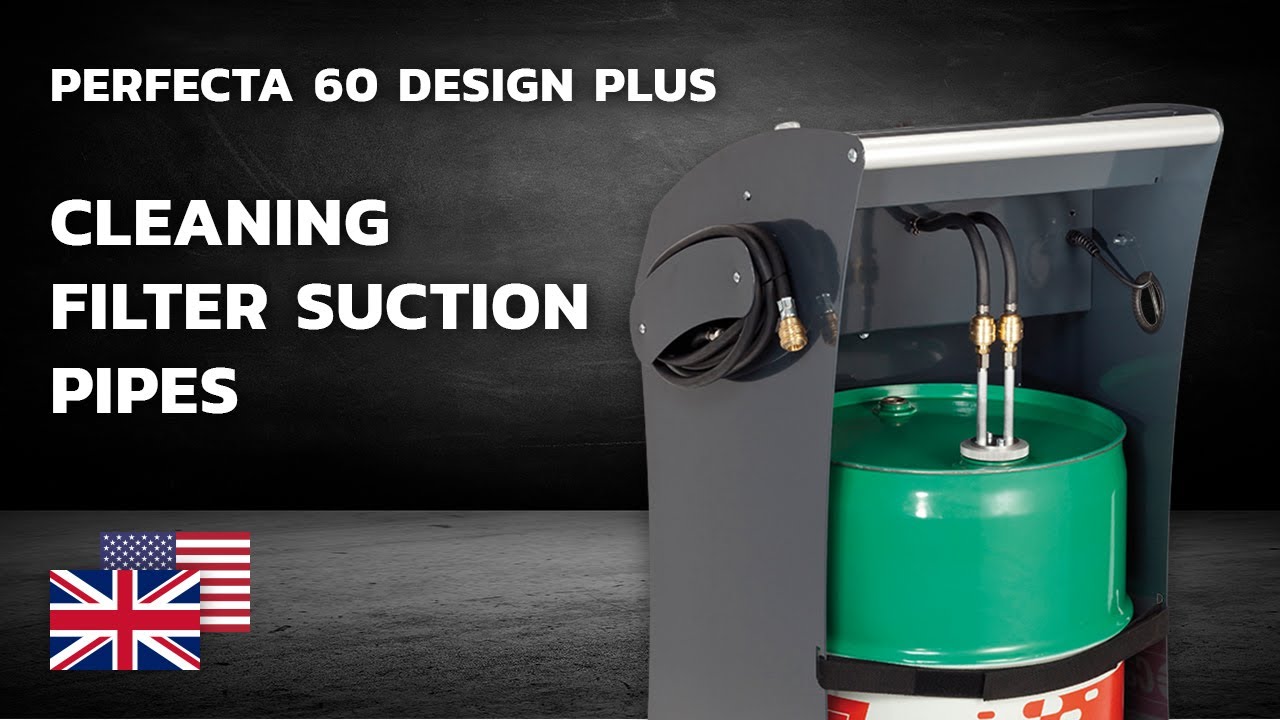 PERFECTA 60 DESIGN PLUS – Cleaning filter suction pipes - YouTube