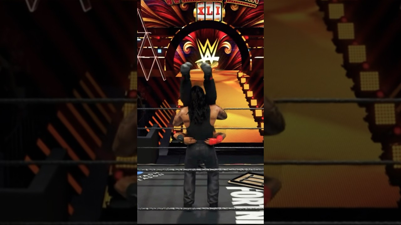 WWE 2K24 THE UNDERTAKER HITS ROMAN REIGNS WITH A TOMBSTONE PILEDRIVER # ...