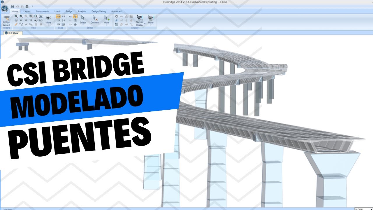 Modelado de Puentes - Clase 06 en CSI BRIDGE - REVIT - YouTube