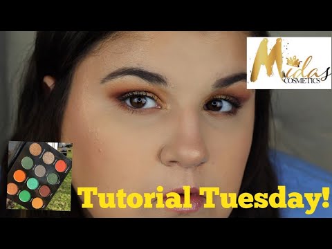 Tutorial Tuesday! Midas Cosmetics High Times Palette! - YouTube