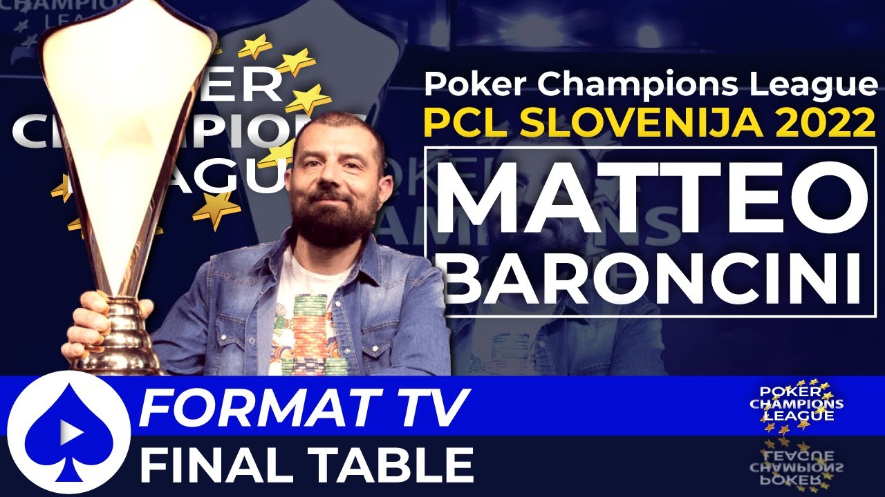 PCL Slovenija 2022 Poker Champions League Final Table TV FORMAT - YouTube