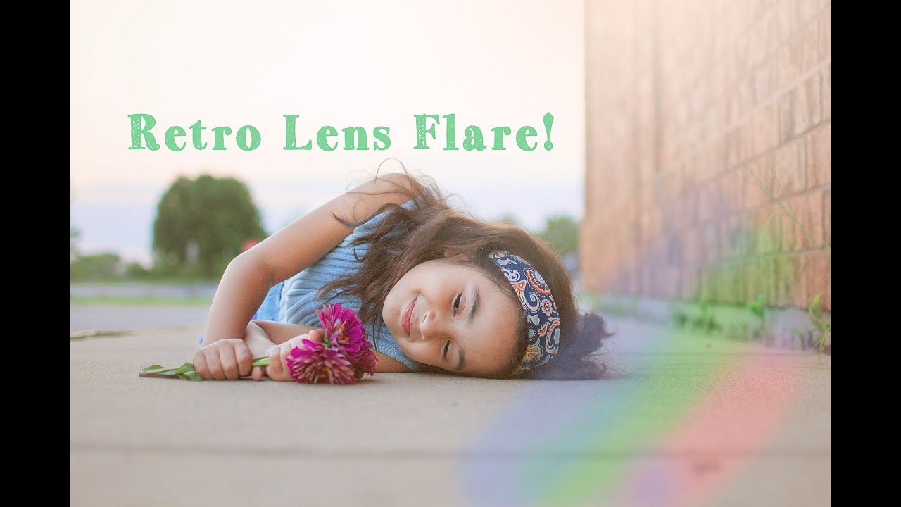 Retro Lens Flare in Photoshop | A Tutorial - YouTube