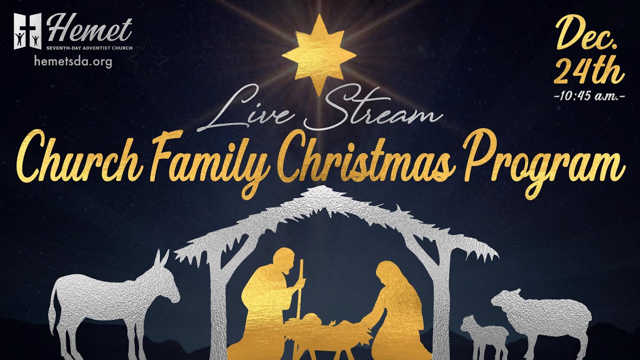 Part 2 of our Church Family Christmas Program | December 24, 2022 - YouTube