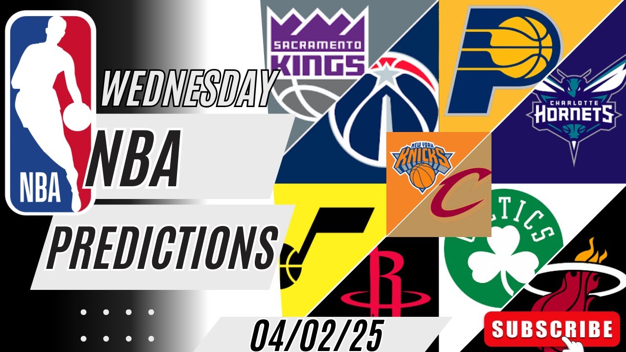 NBA Predictions Today 4/2/25 NBA FREE PICKS and Betting Tips | NBA Picks Today - YouTube