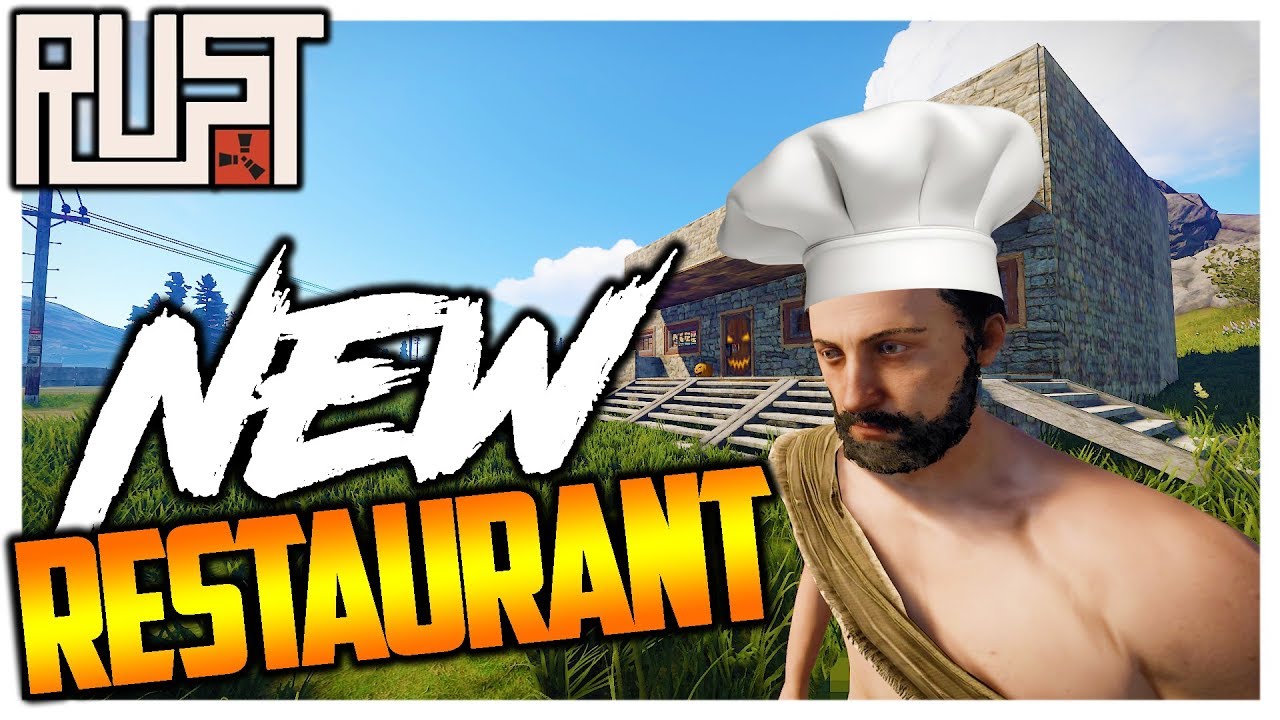 Rust | BUILDING THE BEST RESTAURANT IN THE WORLD | Rust Restaurant 1 ...