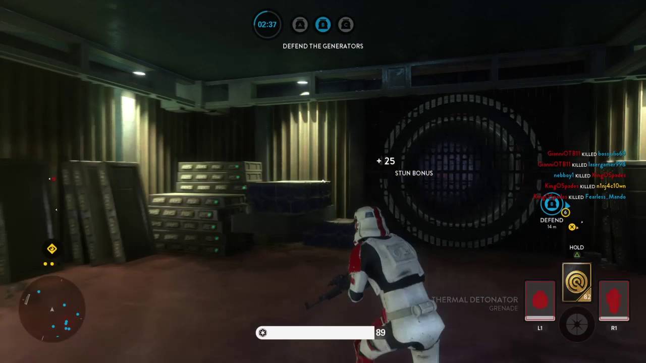 STAR WARS™ Battlefront™ How to use the shock-grenade! - YouTube