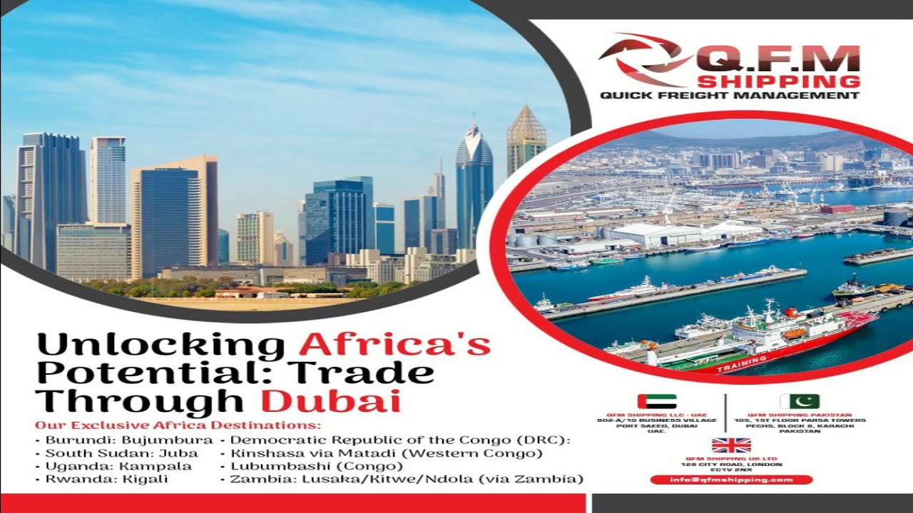 Dubai To Africa | Shipping Packages to Africa | QFM Shipping | Quick ...