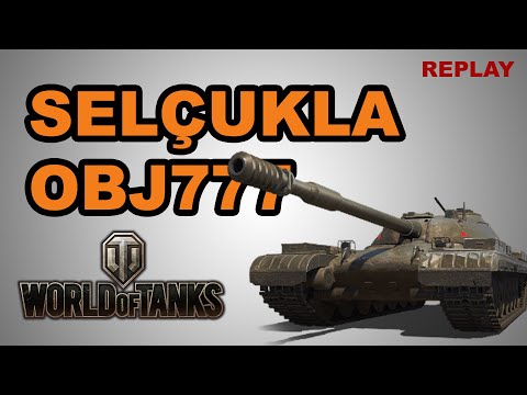 World of tanks- Obj 777 v2 Replay ve ABD tankları inceleme