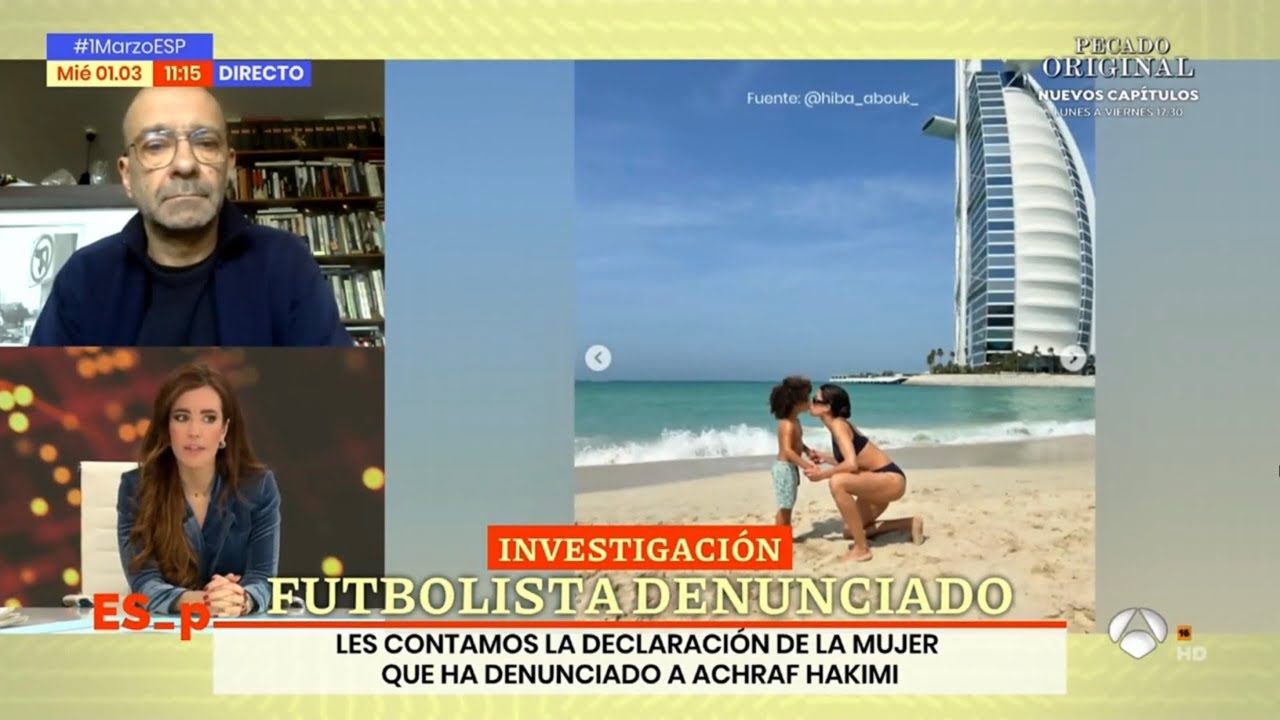 PRESUNTA AGRESIÓN SEXUAL FUTBOLISTA ACHRAF HAMIKI , marido de HIBA ...