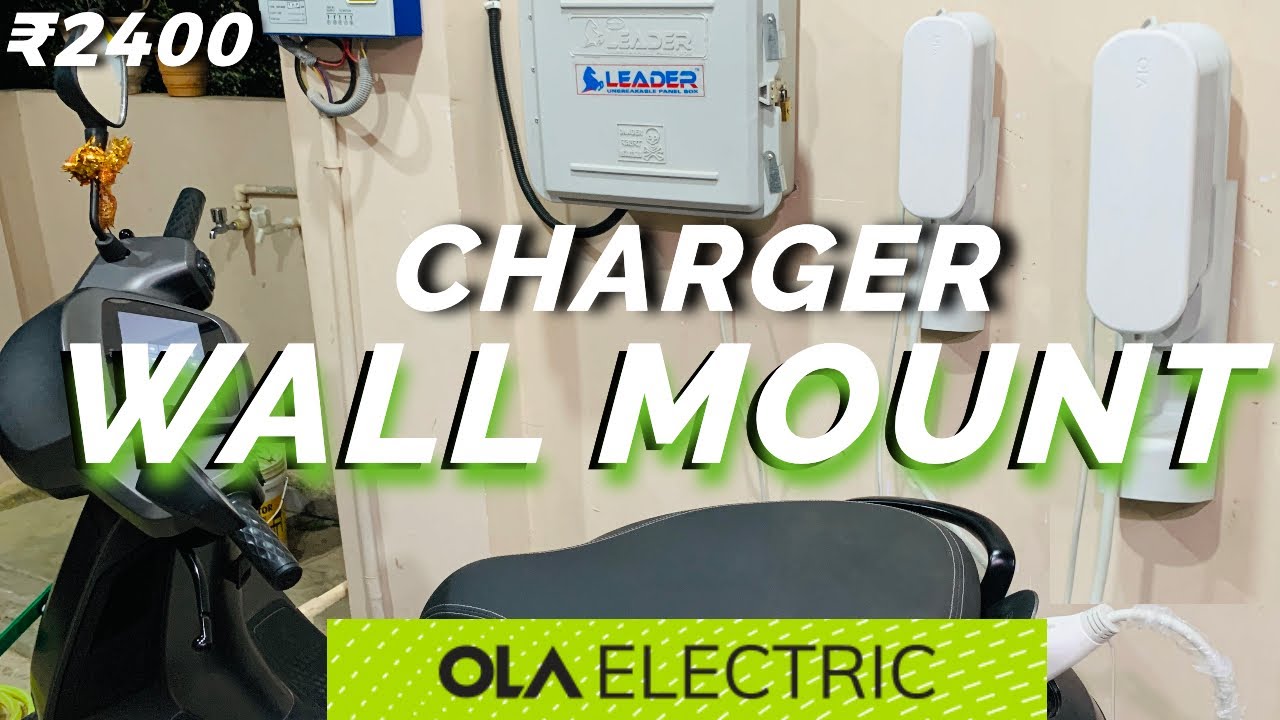 Ola Charger Wall Mount - Installation | Part 2 | OlaS1Pro - YouTube