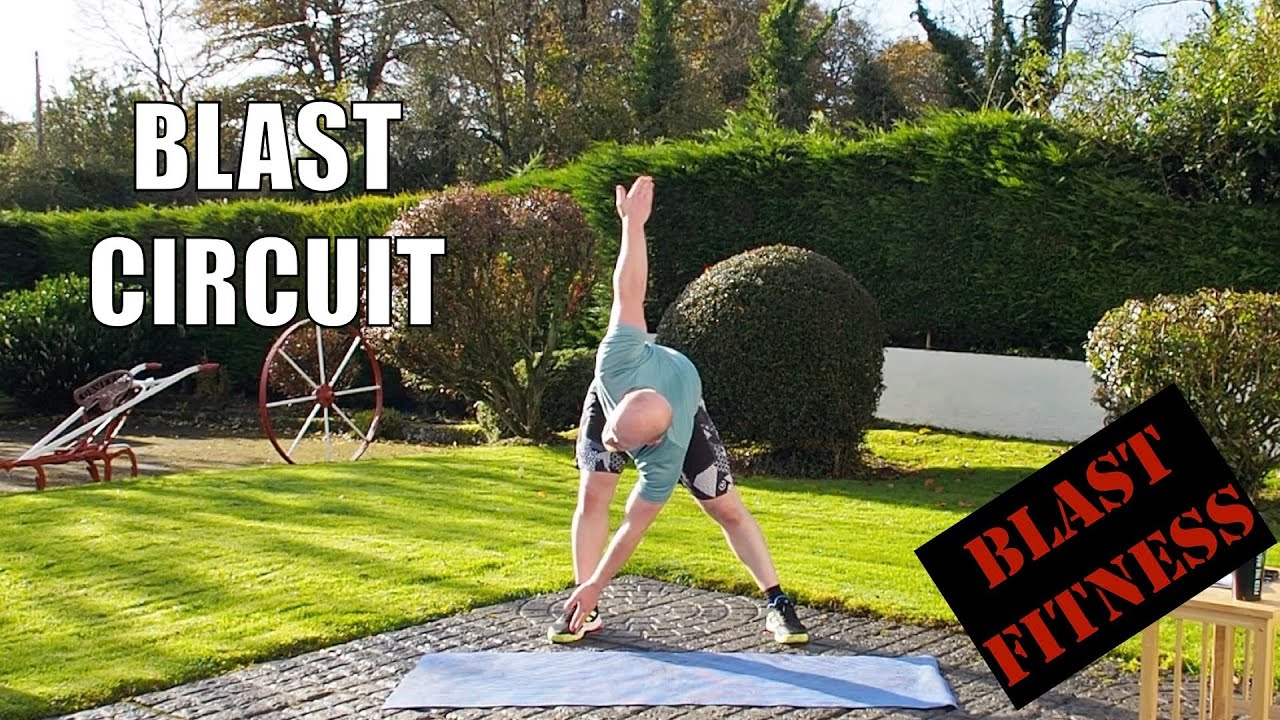 BLAST Fitness - CIRCUIT | 20 minute HIIT workout No equipment Core abs ...