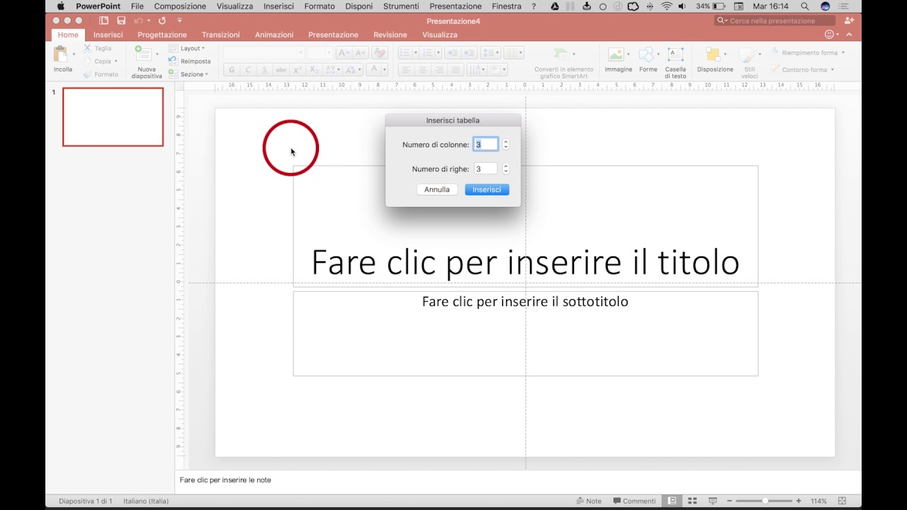 04_POWERPOINT Inserimento dei RIGHELLI, della GRIGLIA e di una TABELLA ...