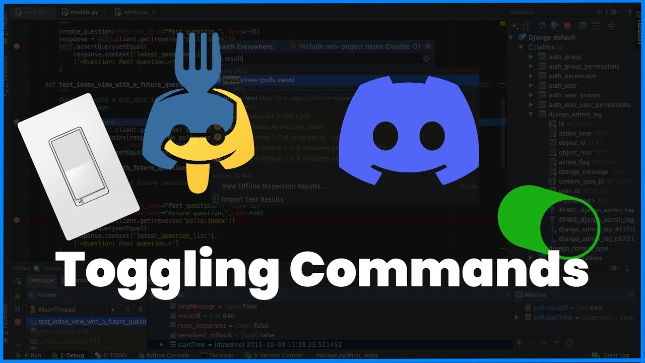 [NEW] - Toggling Commands using Nextcord - YouTube
