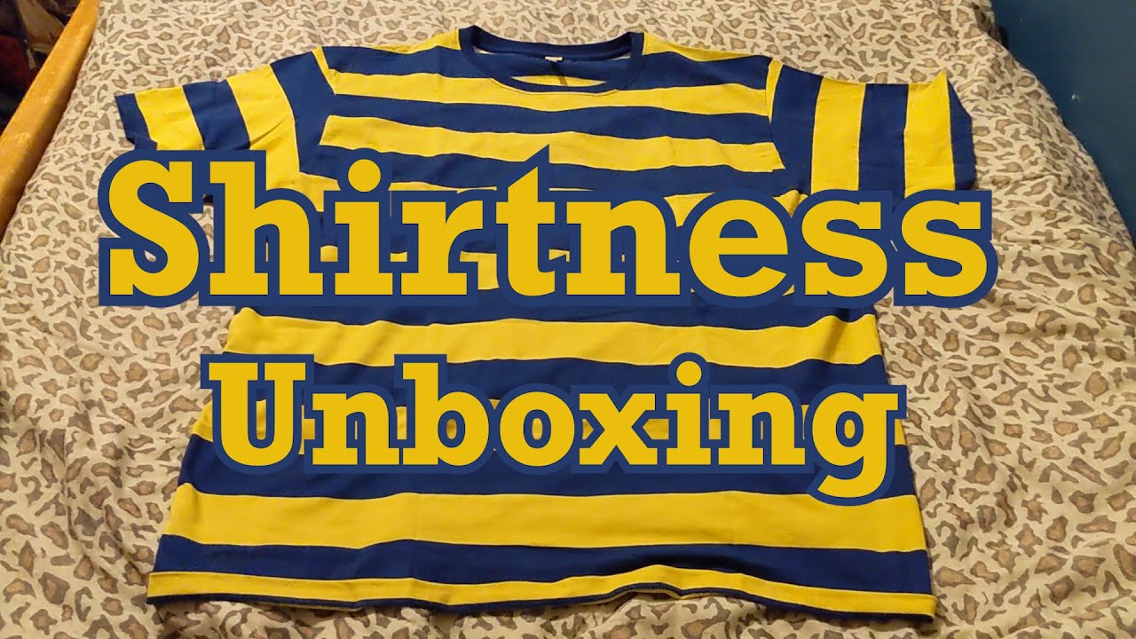 Shirtness Unboxing - Fangamer Earthbound Ness Shirt Unboxing - YouTube
