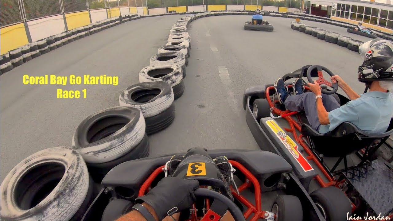 Coral Bay Go Karting Race 1 - YouTube