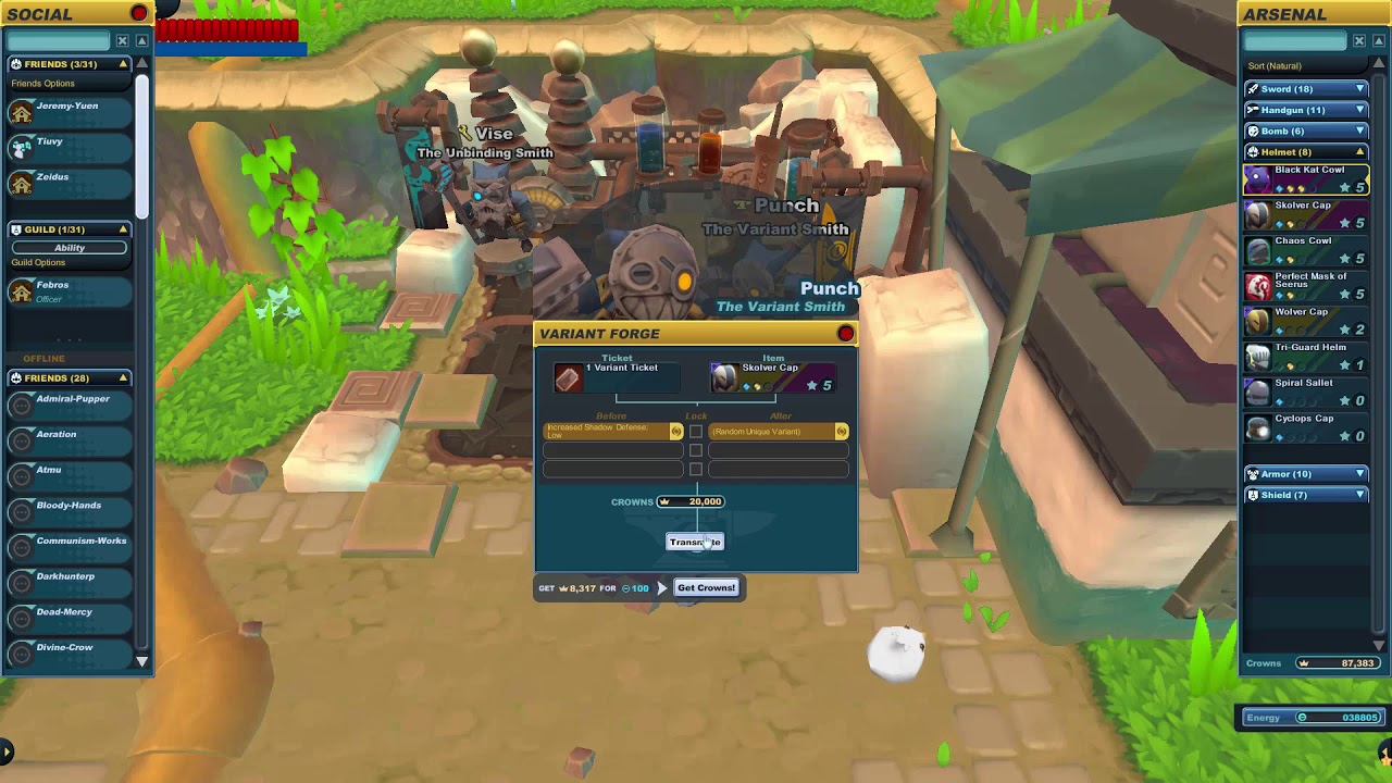 Rolling Pierce Max on Skolver - Spiral Knights - YouTube