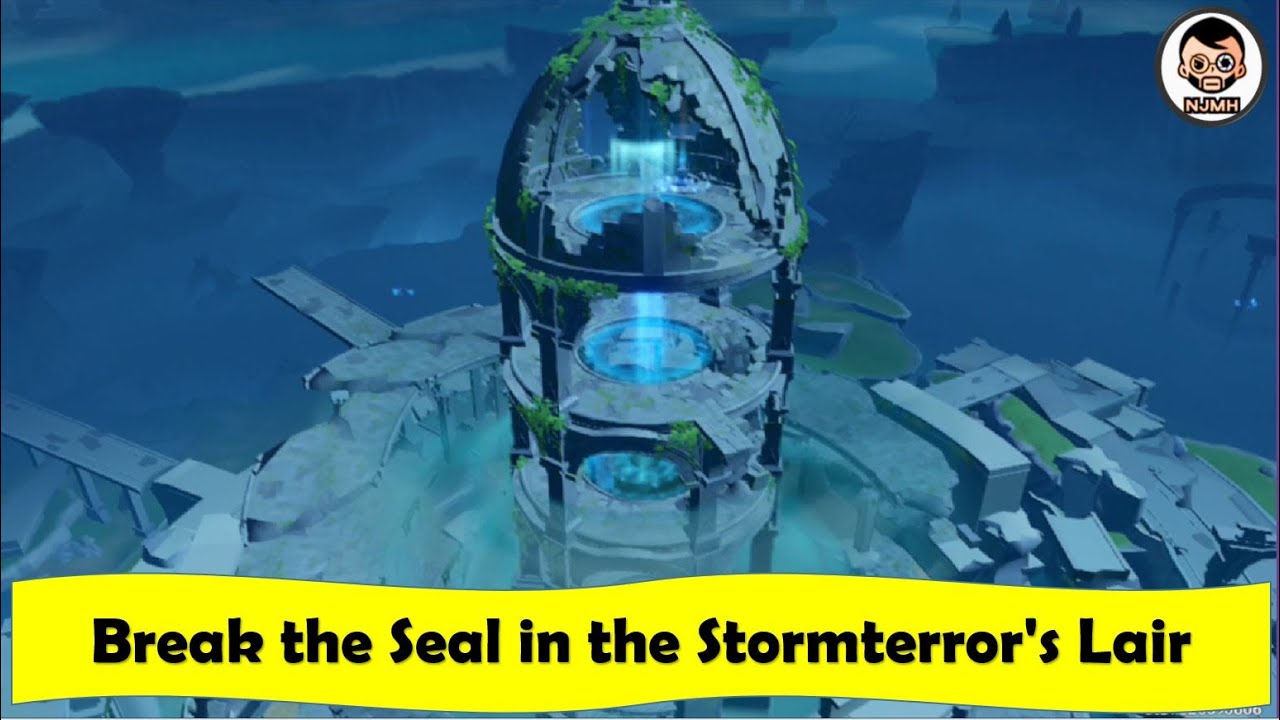 Here is how to Break the seal in the Stormterror's Lair (3/3) | Genshin ...