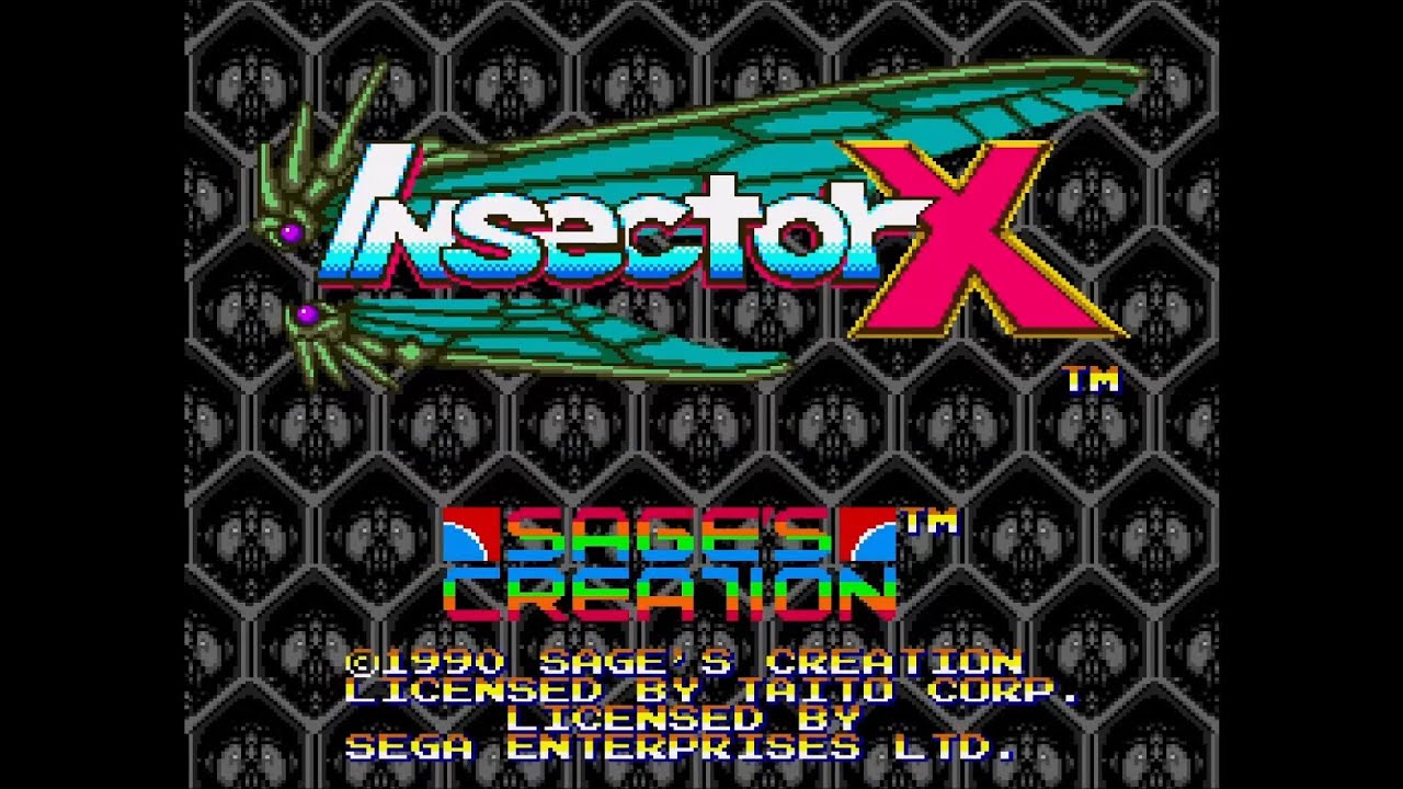 Insector X (Sega Mega Drive / Genesis) Longplay - YouTube