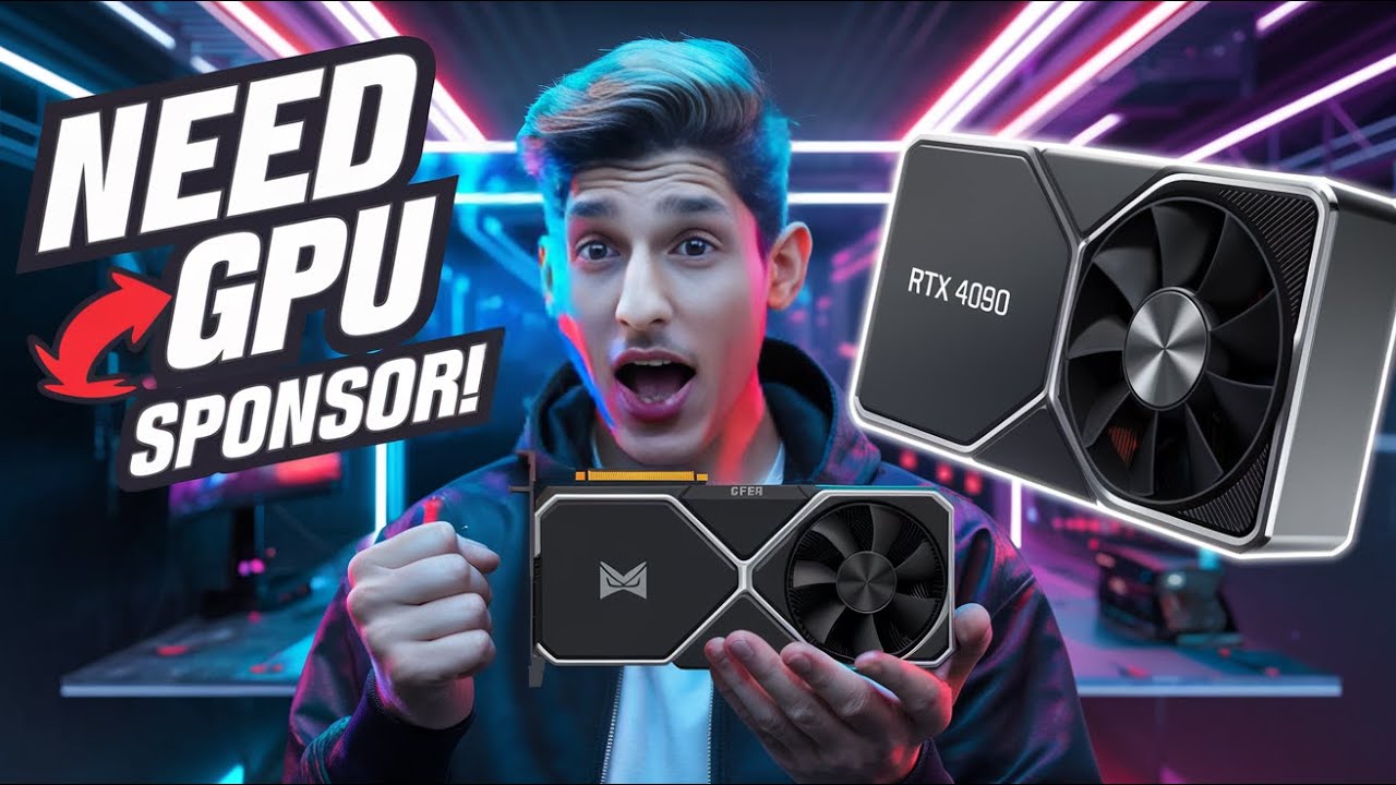 Dear Tech Giants, Let’s Talk GPU Sponsorship! 🔥🎮 - YouTube