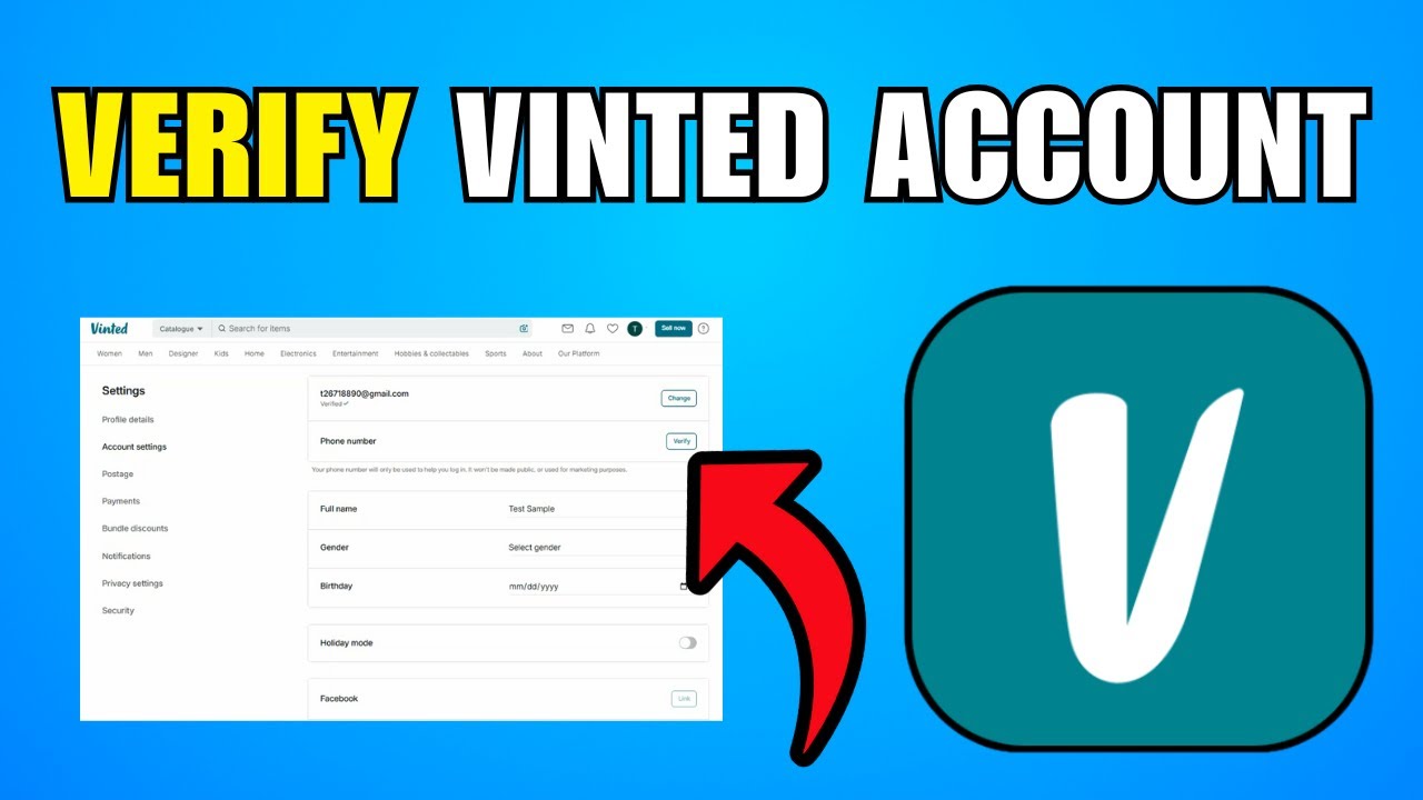 How To Verify Vinted Account (2026) (Best Method) - YouTube