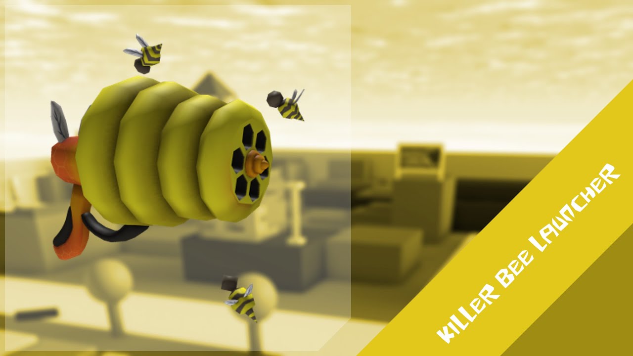 Bees Buzzing - Killer Bee Launcher - Roblox - YouTube