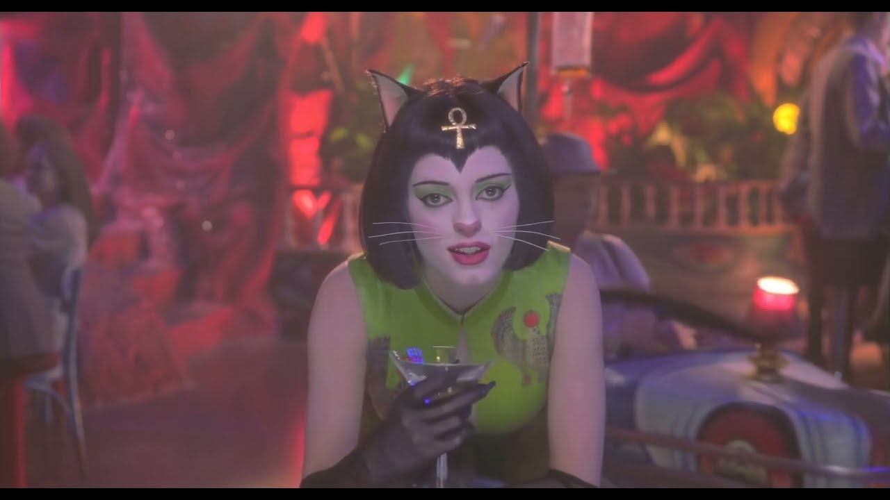 Rose McGowan - Ms Kitty (catgirl) in Monkeybone - just the sexiest moments in SLOWMO - sharp ...