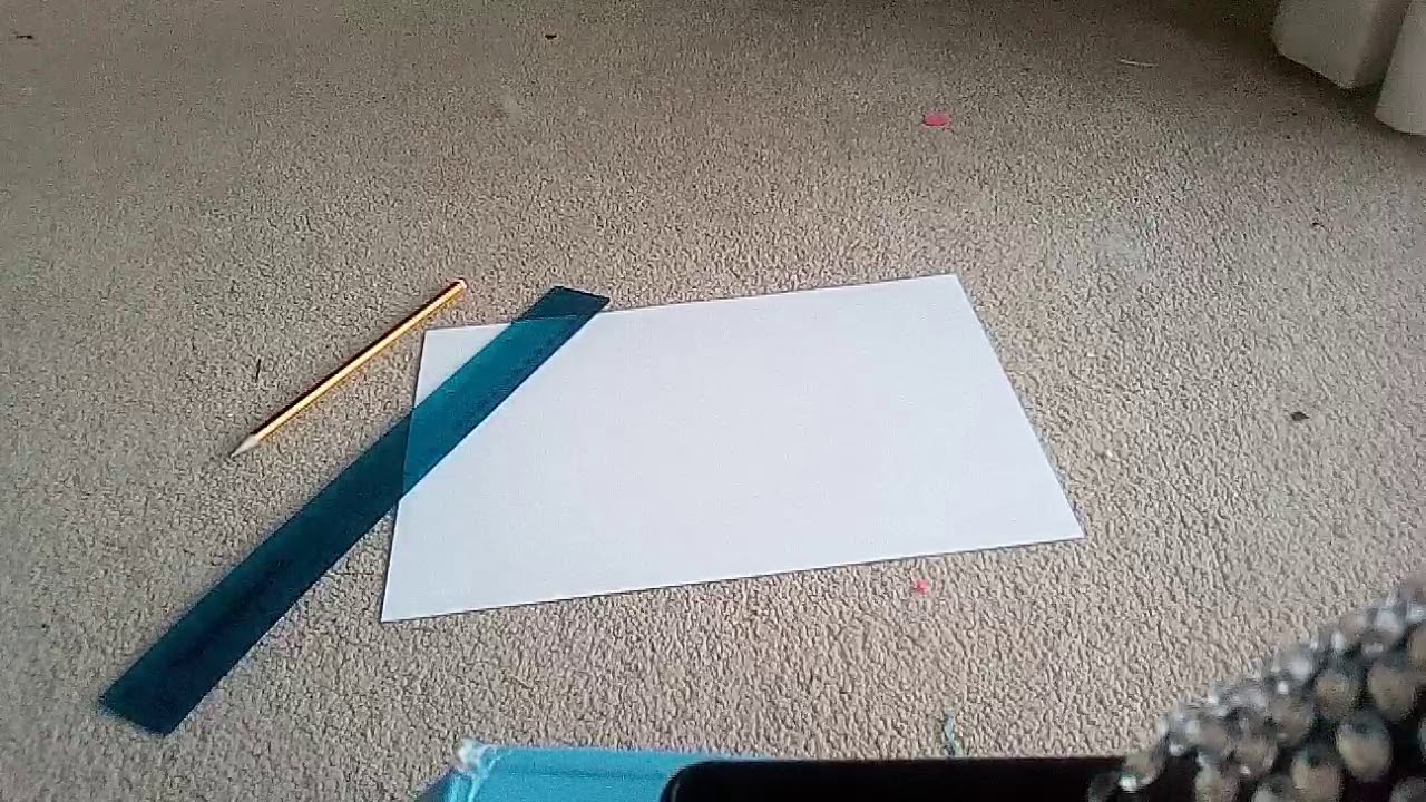 How to draw an opaque cube - YouTube