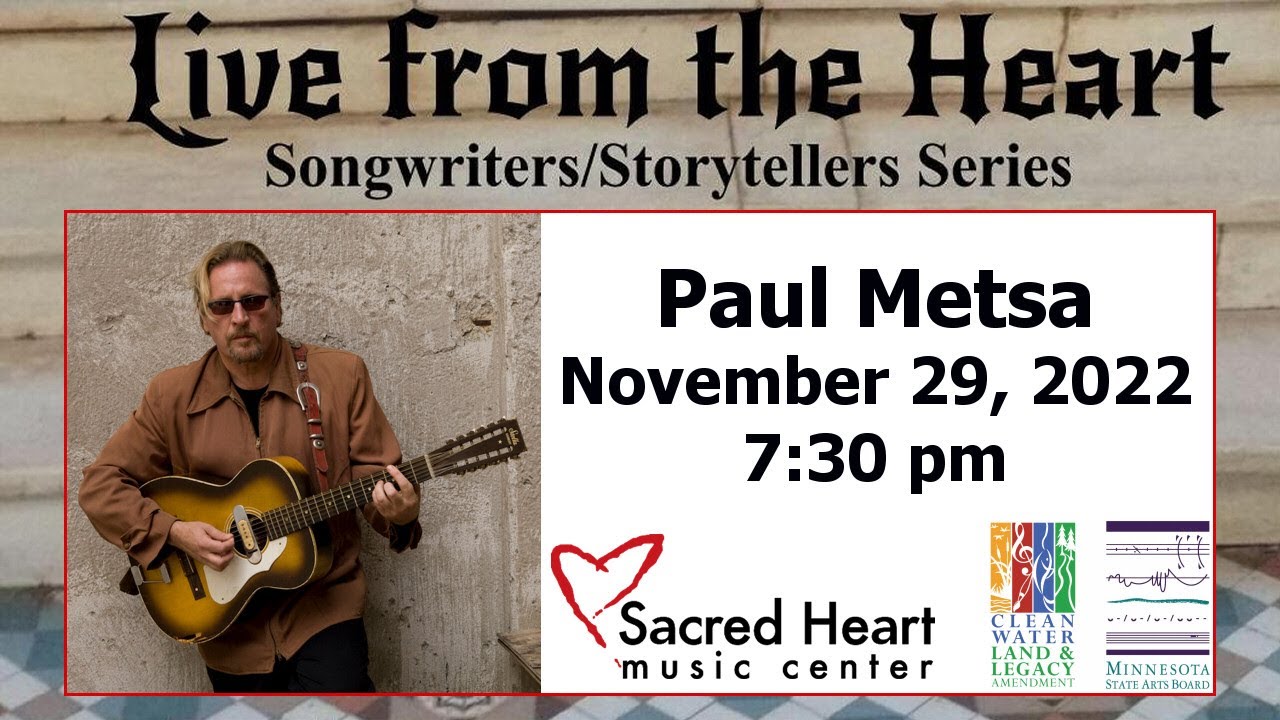 Songwriters/Storytellers: Paul Metsa - YouTube