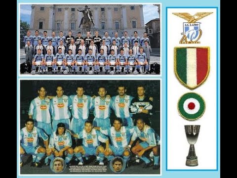 S.S. Lazio 1999-2000 TRIPLETE ITALIANO (Scudetto, Coppa Italia ...