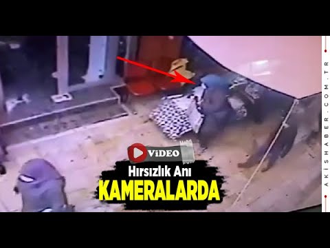 Denizli'de Hırsızlık Anı Saniye Saniye Kaydedildi