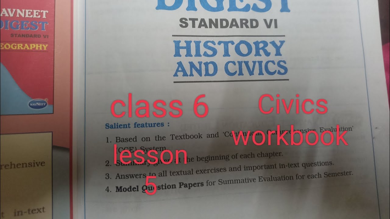 class 6 Civics lesson 5 District Administration question and answer in ...