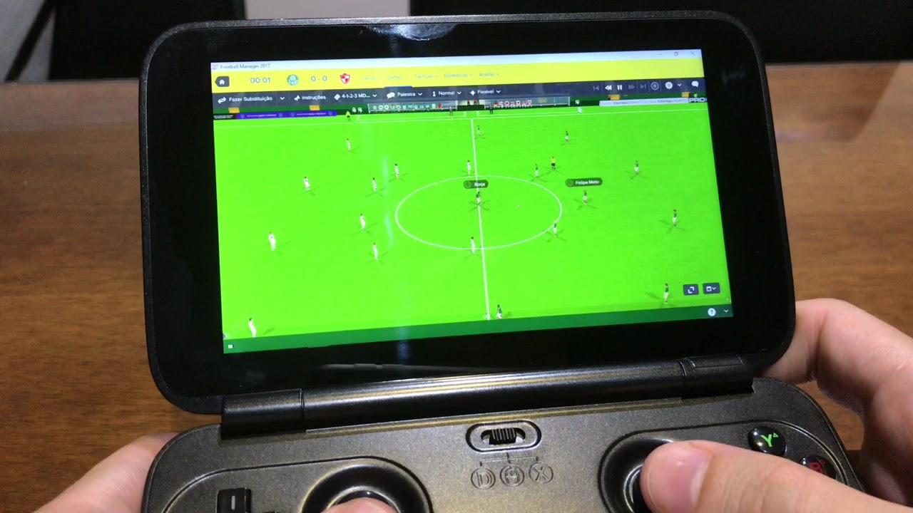 GPD WIN - FOOTBALL MANAGER - ATUALIZAÇÃO 2018 - YouTube