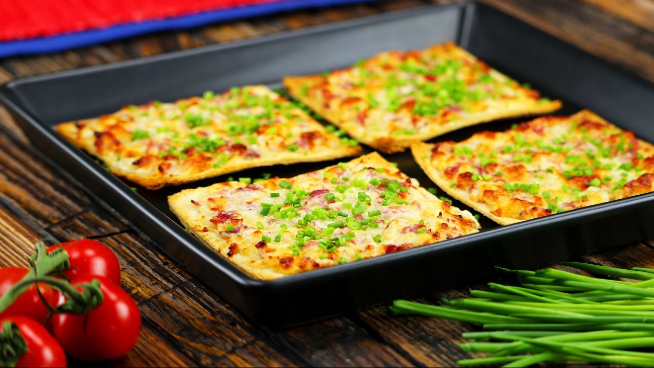 Toast farcito e croccante: per uno spuntino sfizioso! - YouTube