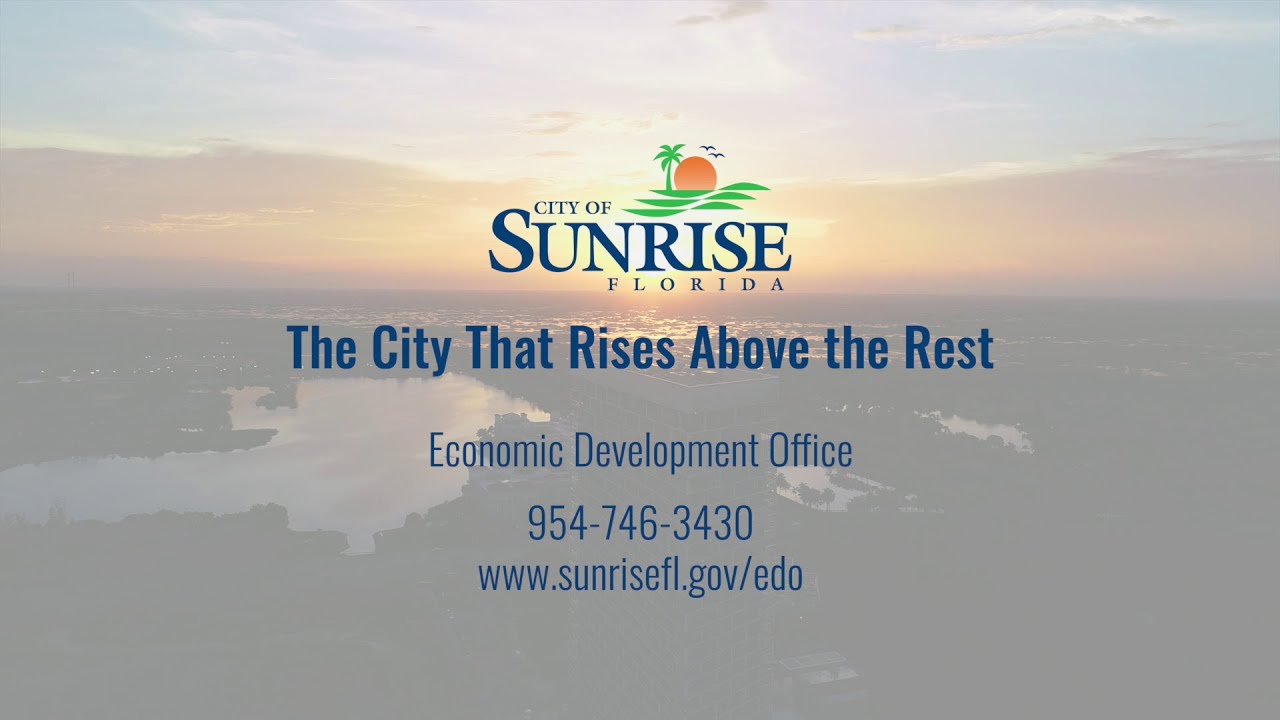 Sunrise, Florida: The City That Rises Above the Rest - YouTube