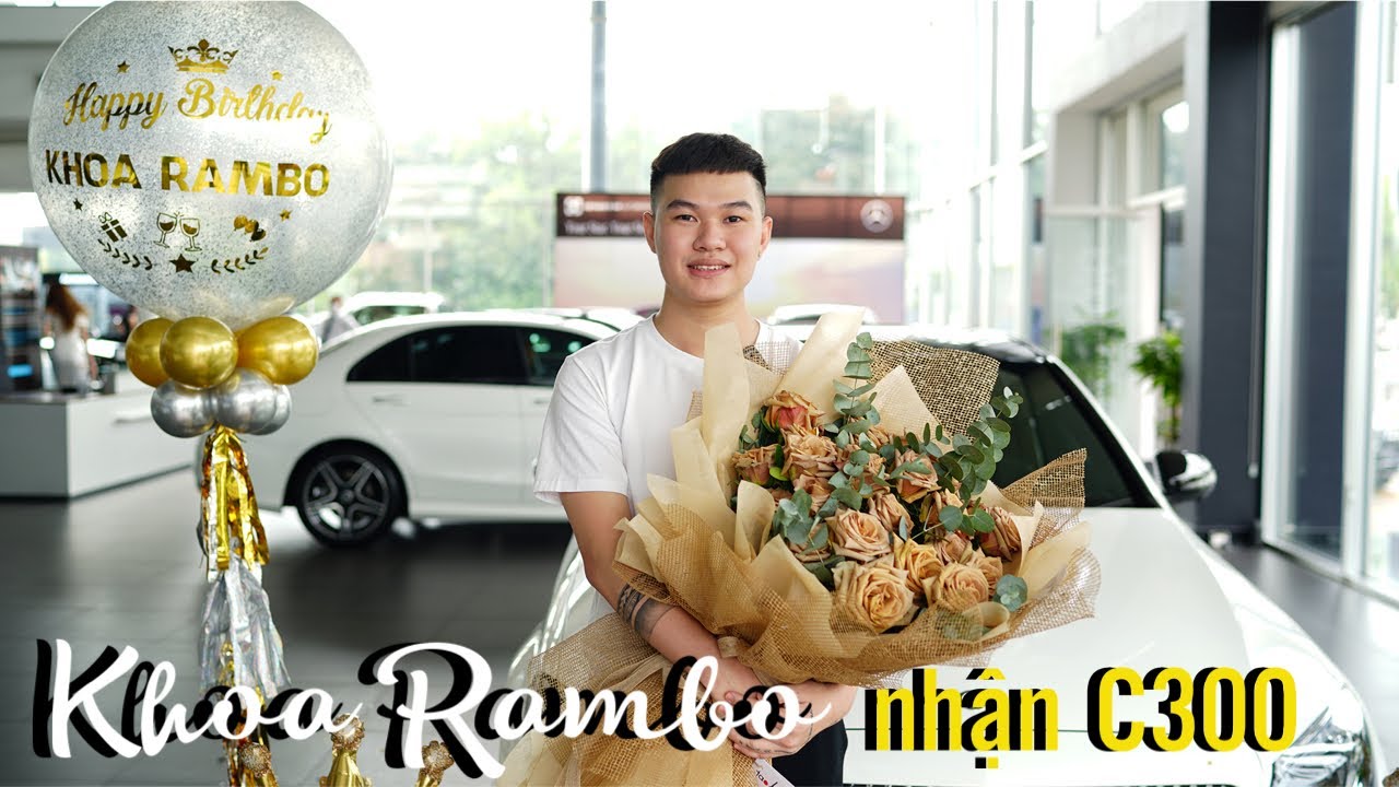 Khoa Rambo tự thưởng sinh nhật em Mercedes C300 sau bao năm rẽ hướng ...