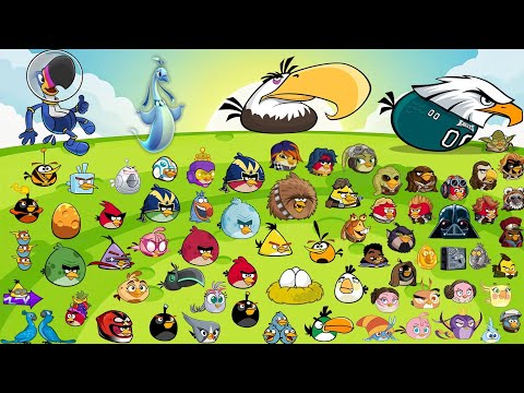 Angry Birds All Birds(slingshot games)  #angrybirds #angrybirds2 #gameplay