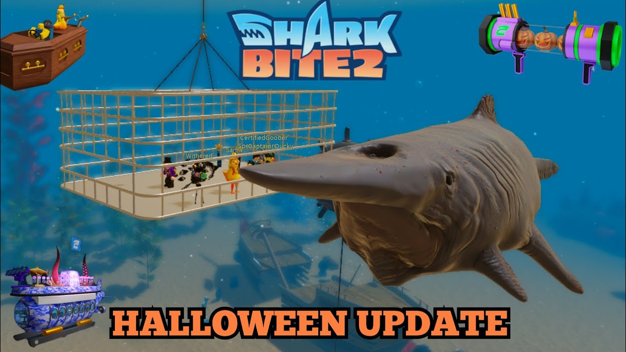 [NEW] SharkBite 2 HALLOWEEN UPDATE - YouTube