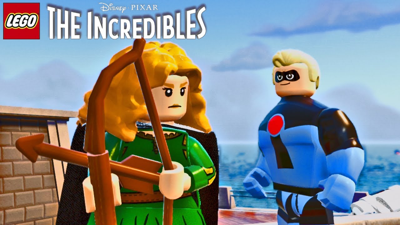 LEGO Os Incríveis #24 MERIDA DO FILME VALENTE Dublado PS5 - YouTube