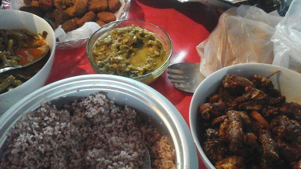 Traditional food/sangika dhanaya/ Buddhist Monk / සාංඝික දානය /village ...