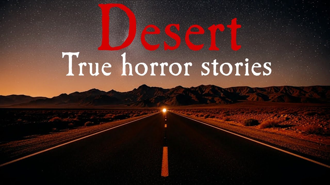 3 scary TRUE Desert Horror Stories - YouTube