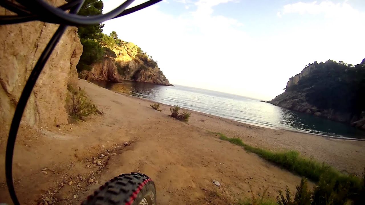 Mountainbiking in Tossa de Mar, day 3 (October 25, 2014) - YouTube