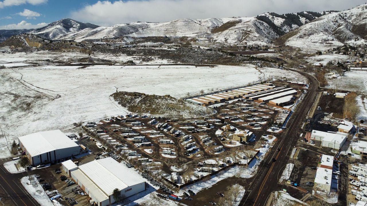 Golden Colorado in early spring! 4k Birds Eye view! - YouTube
