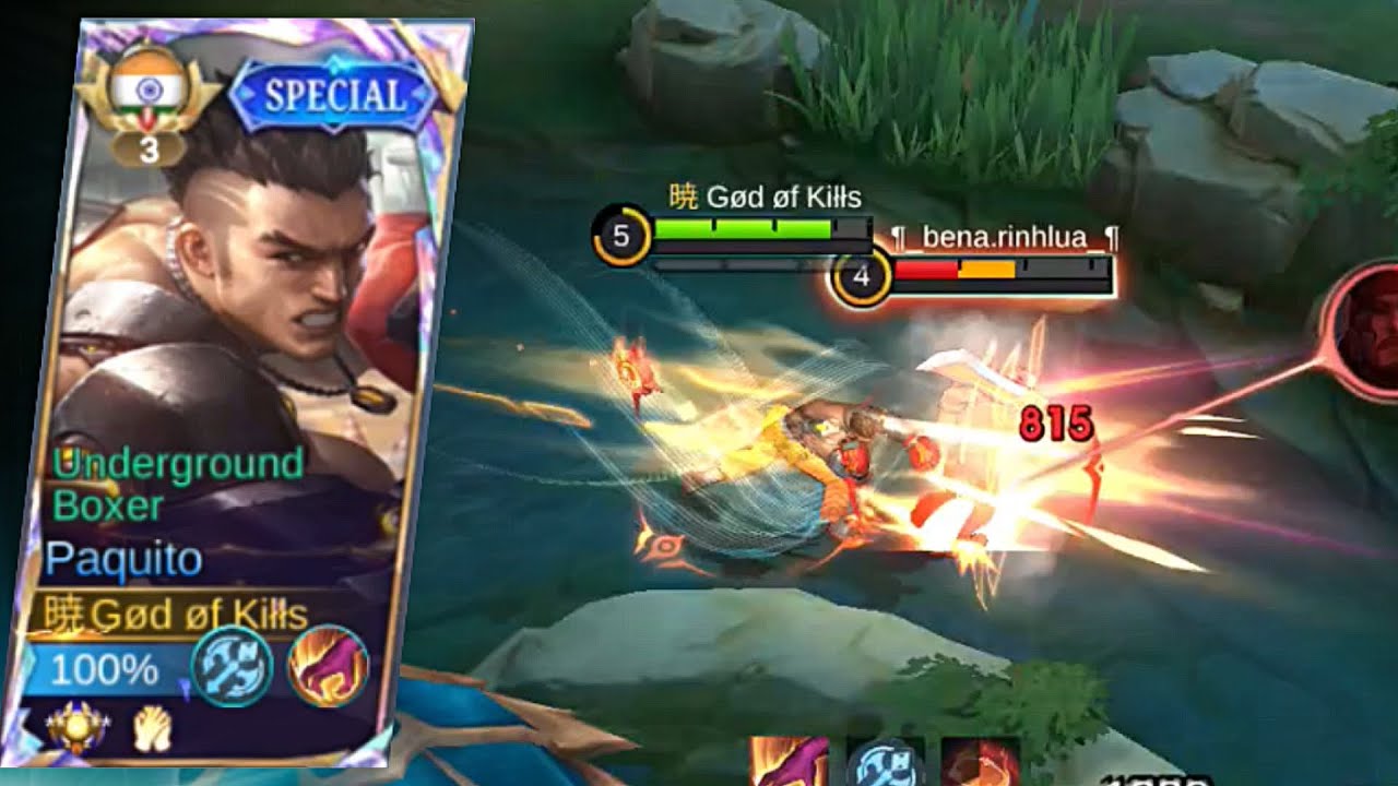 BUFFED PAQUITO IN MYTHICAL IMMORTAL!! 😳 PAQUITO GAMEPLAY MLBB - YouTube