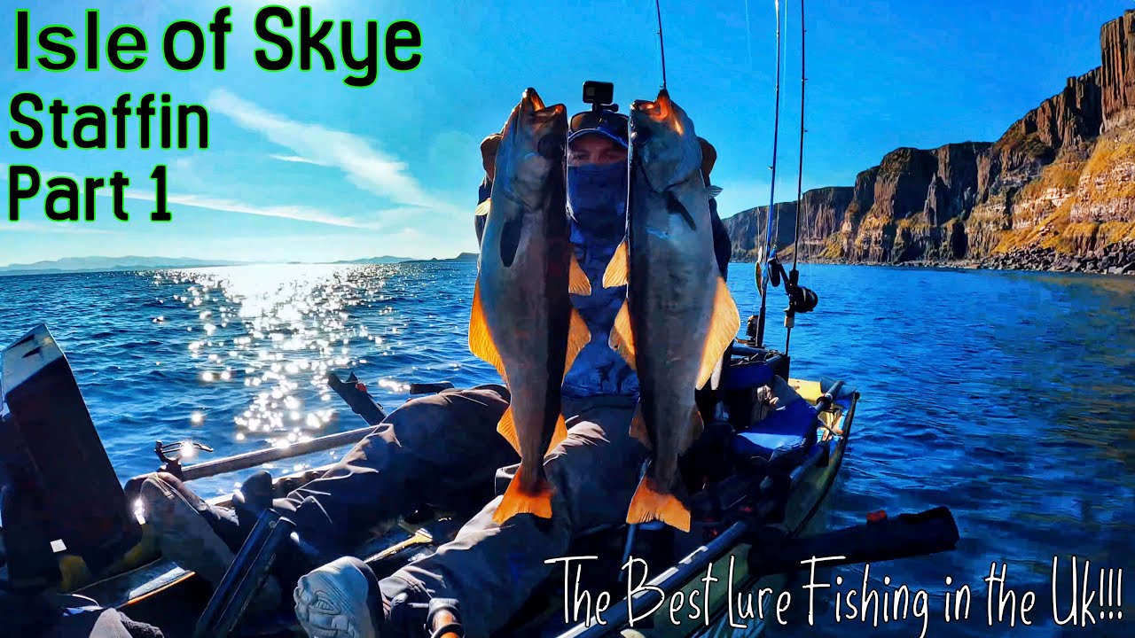 Skye Kayak Fishing Trip - EPIC Lure Fishing for Pollock & Coalies Small ...