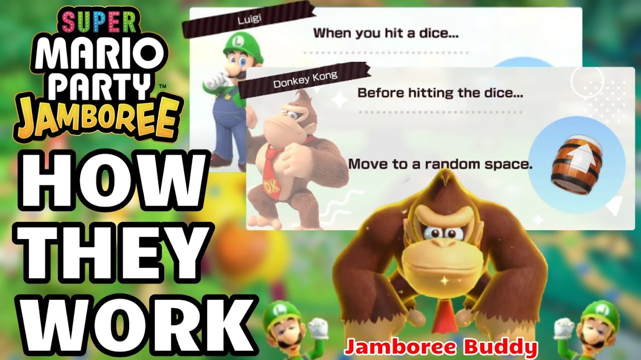 How Jamboree Buddy Allies Work | Super Mario Party Jamboree - YouTube