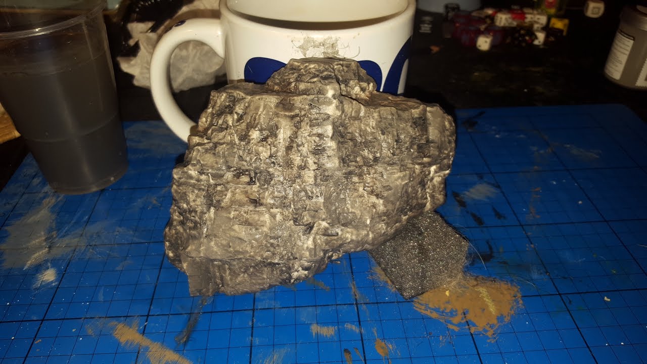 Terrain Tutorial - How to paint realistic rocks - YouTube