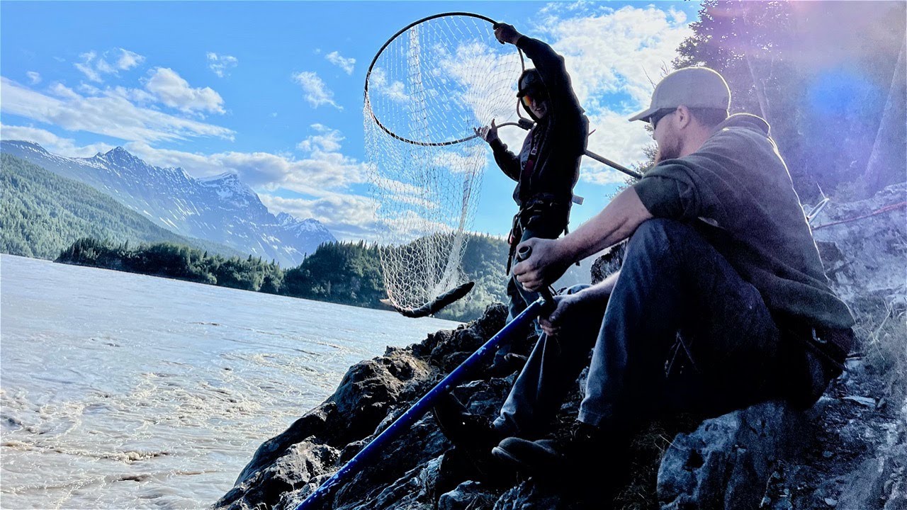 Dipnetting Alaska's Copper River Red Salmon & Exploring the Foot Hills ...